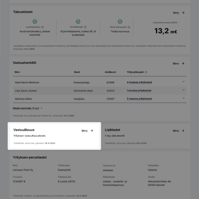 Reliable Partner | Vastuu Group