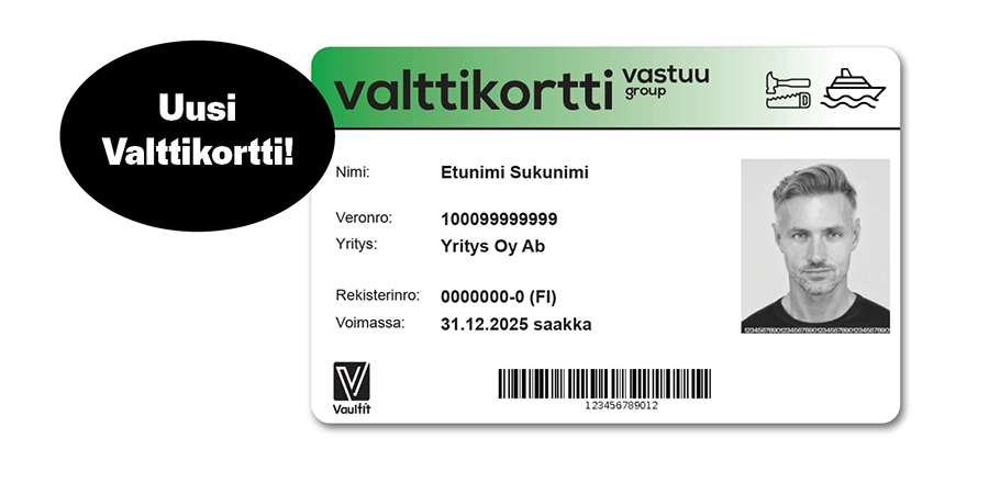 Valttikortti uudistuu 26.9.2022